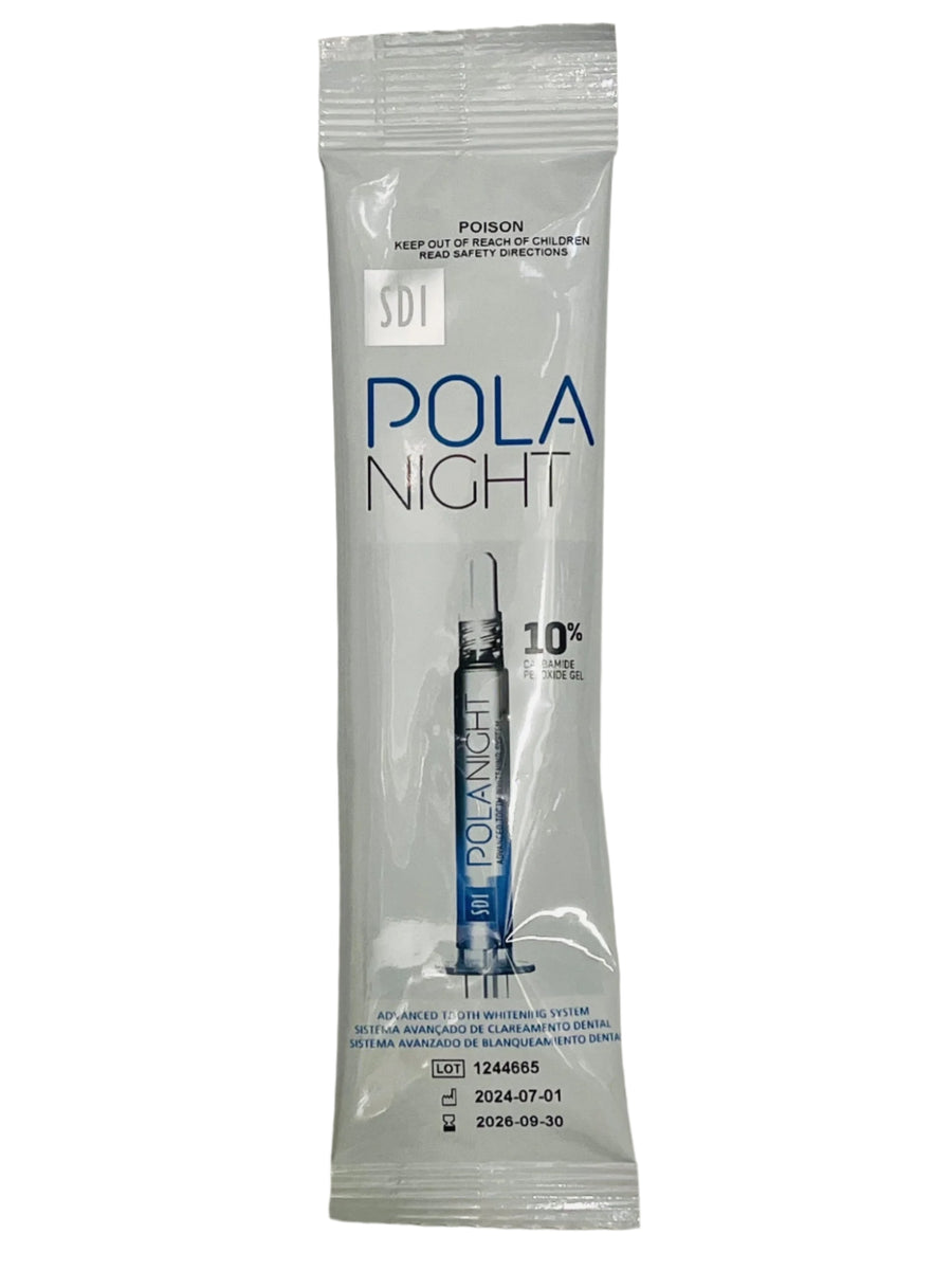 POLA Night At-Home Whitening Gel 3g (1 x syringe) – L&L Orthodontics